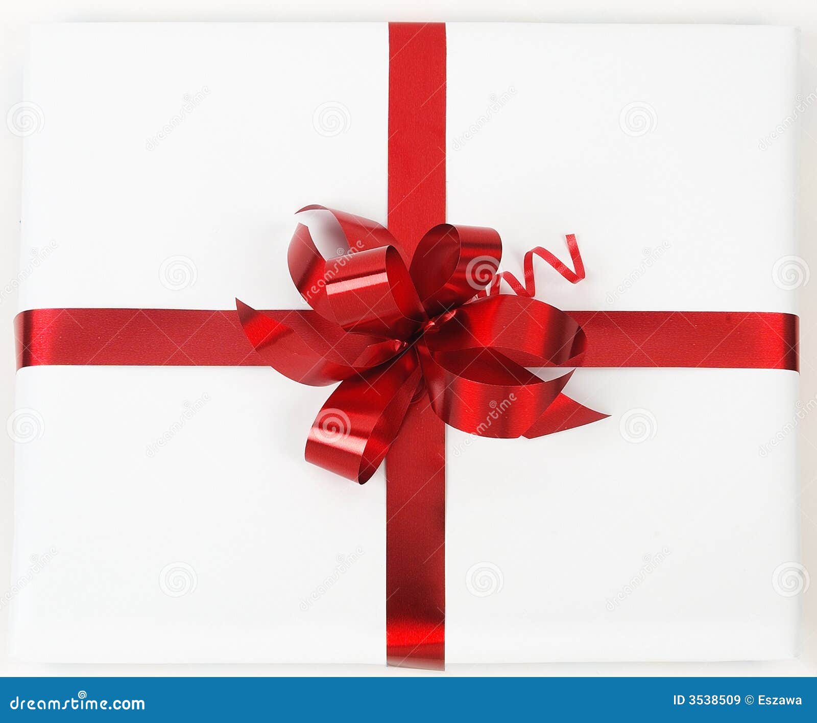 Red ribbon stock image. Image of paper, giving, gift, satin - 3538509