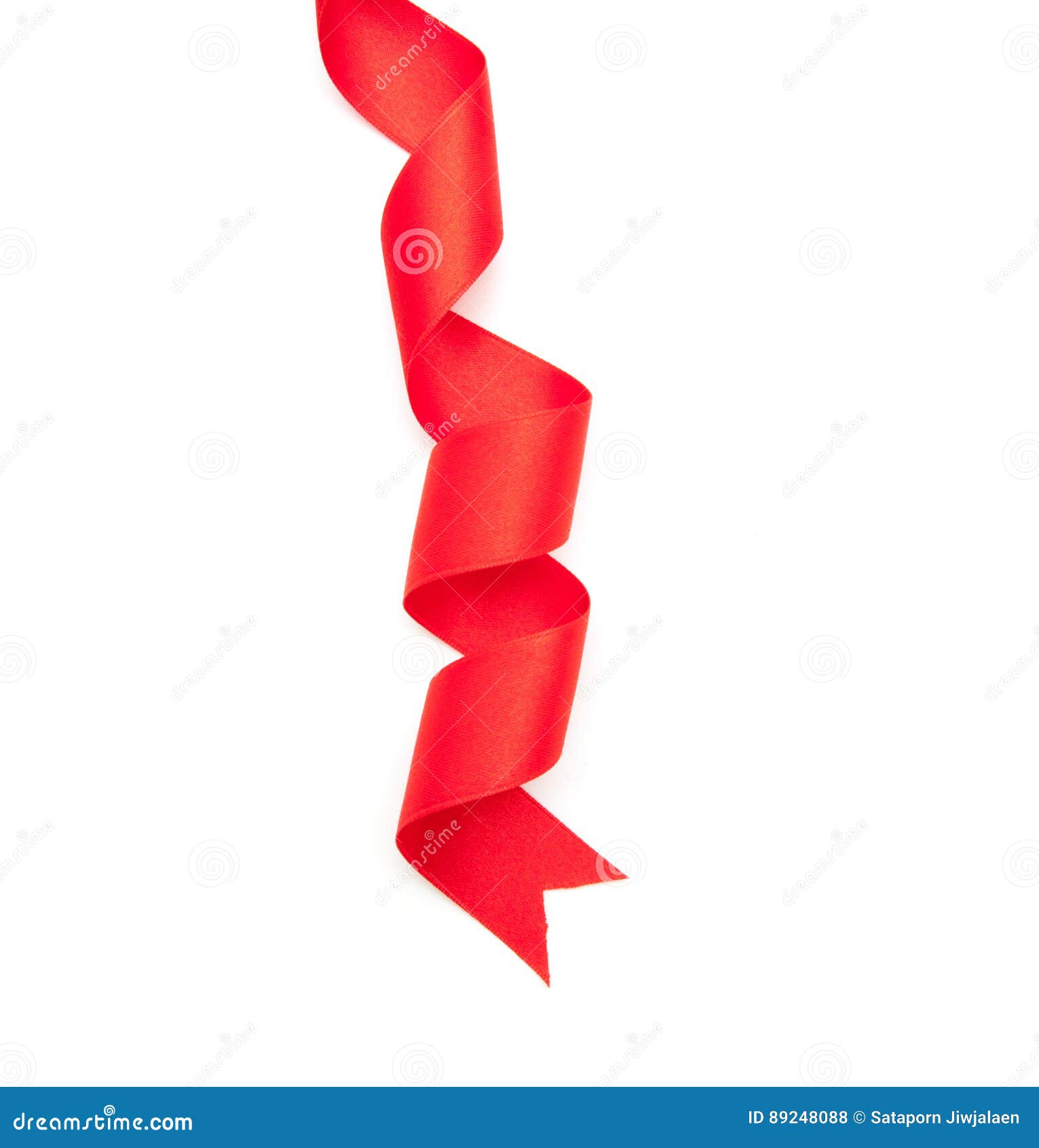 Red ribbon border on white stock photo. Image of decoration - 89248088