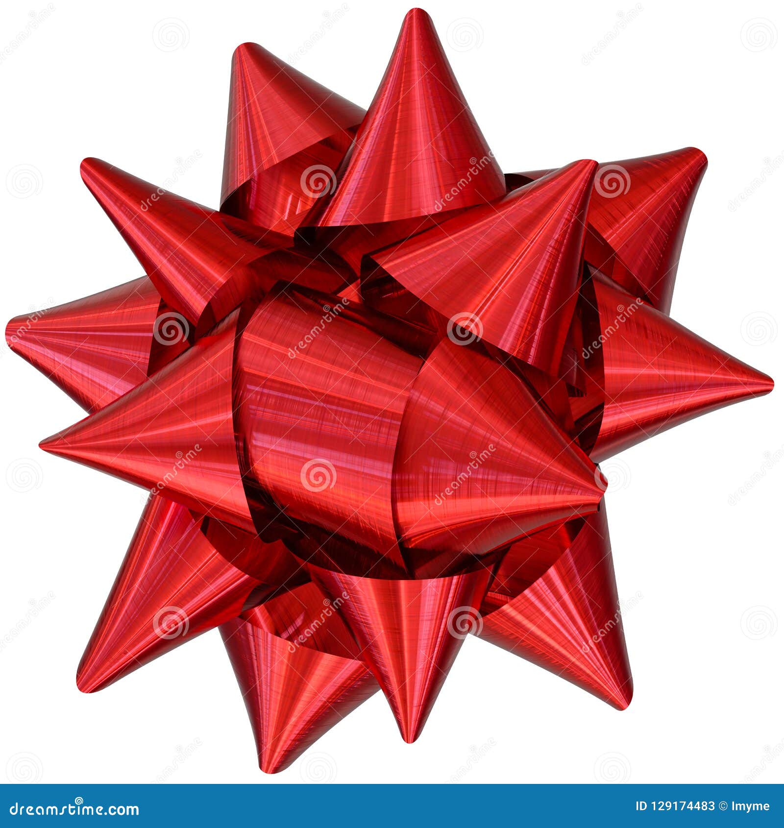 Red Ribbon Bow stock image. Image of package, wrap, celebration - 129174483