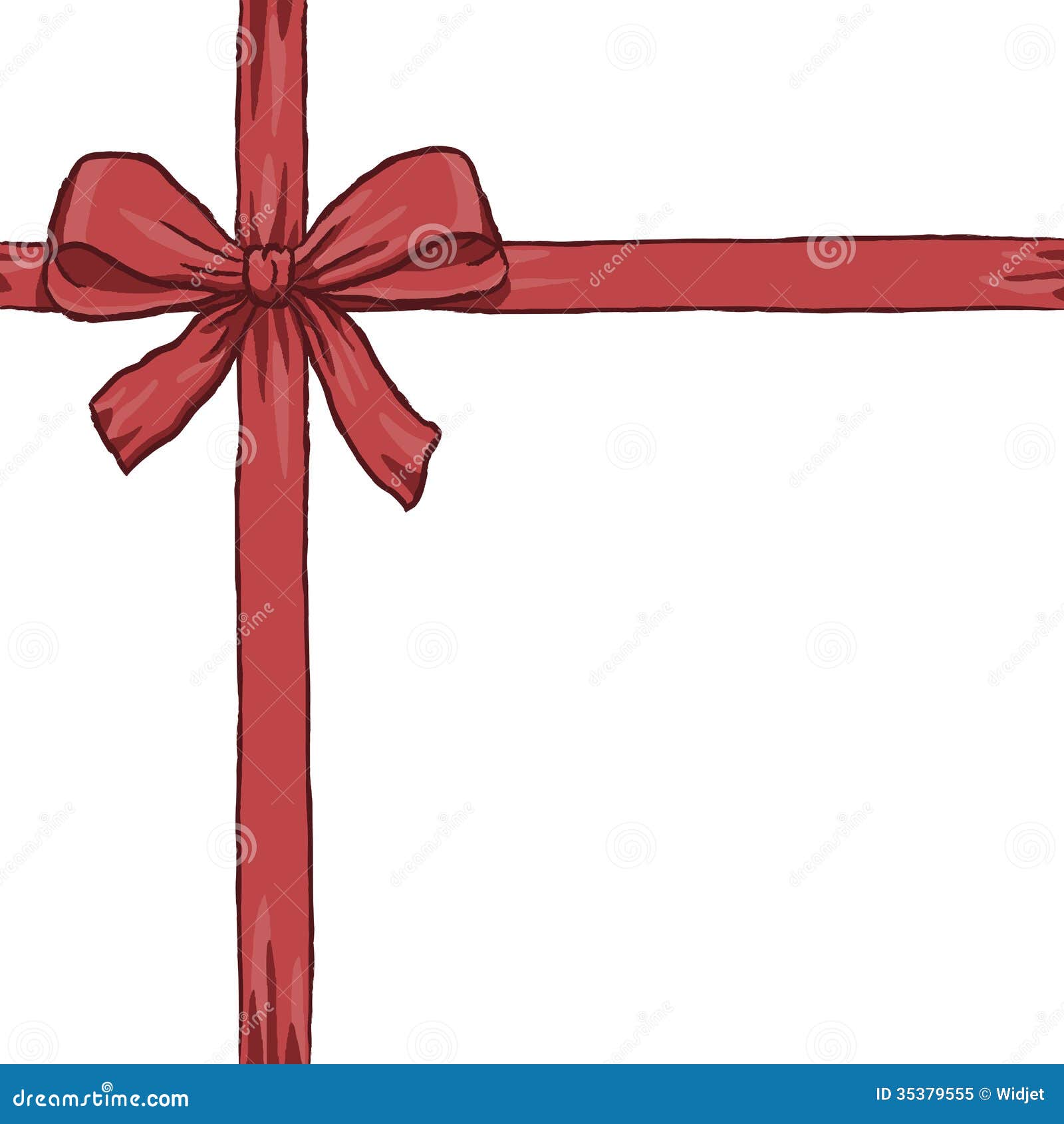 Red Ribbon Crossed North America Map Plane Flying Cartoon Vector ...