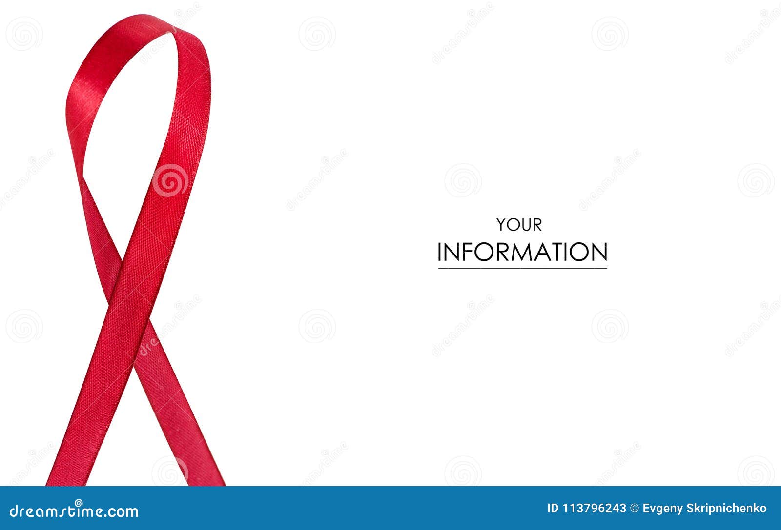 Red Ribbon Decoration Pattern Stock Image - Image of closeup, gift ...