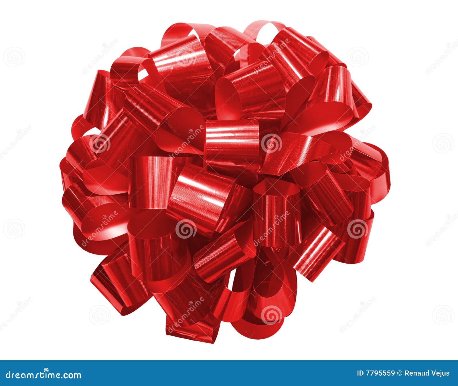 Red ribbon for gifts stock image. Image of xmas, closeup - 7795559