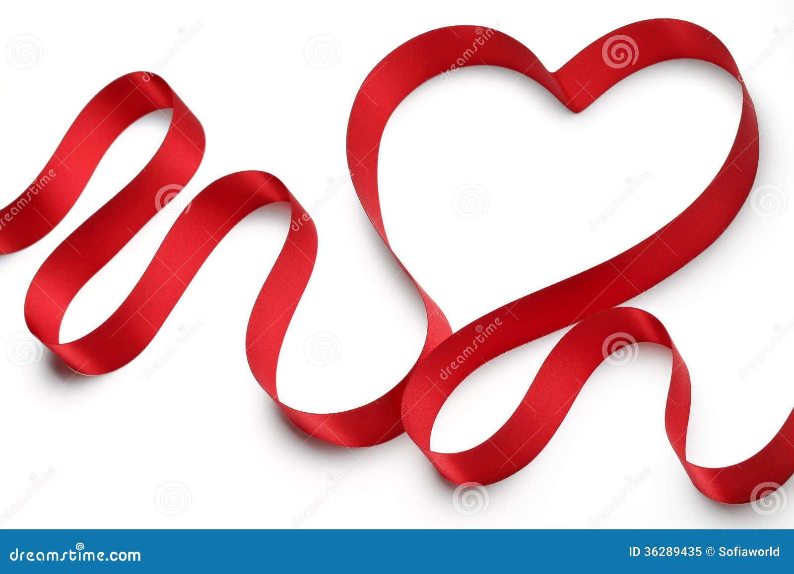 Ribbon Heart Royalty-Free Stock Image | CartoonDealer.com #17643154