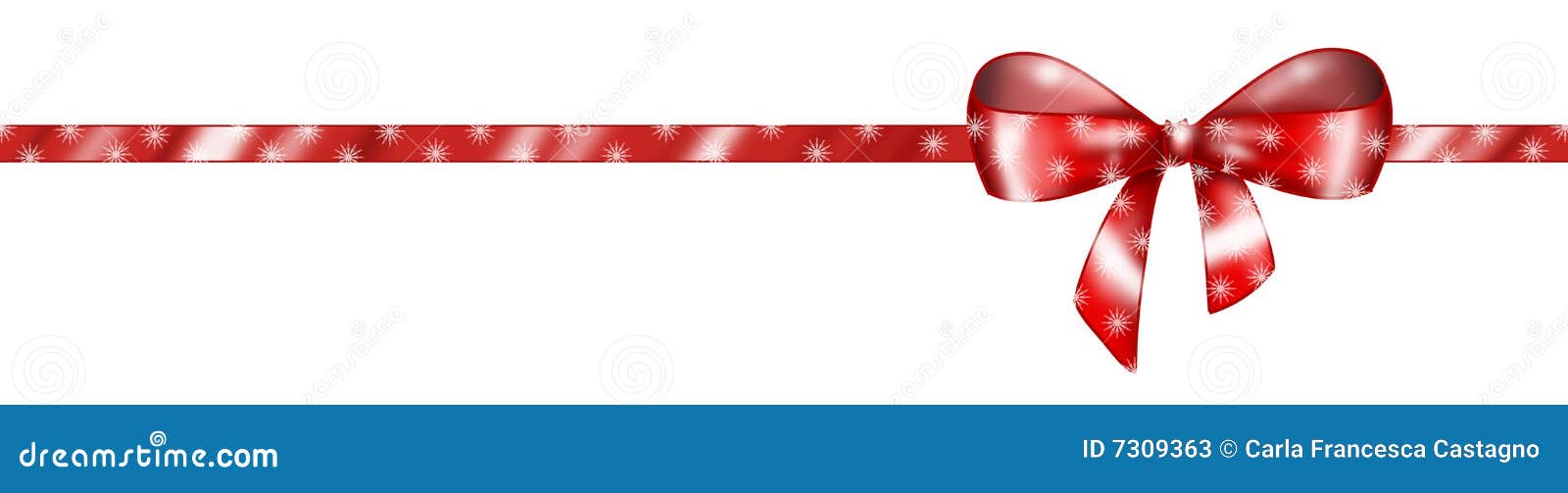 Red ribbon horizontal stock vector. Illustration of holidays - 7309363