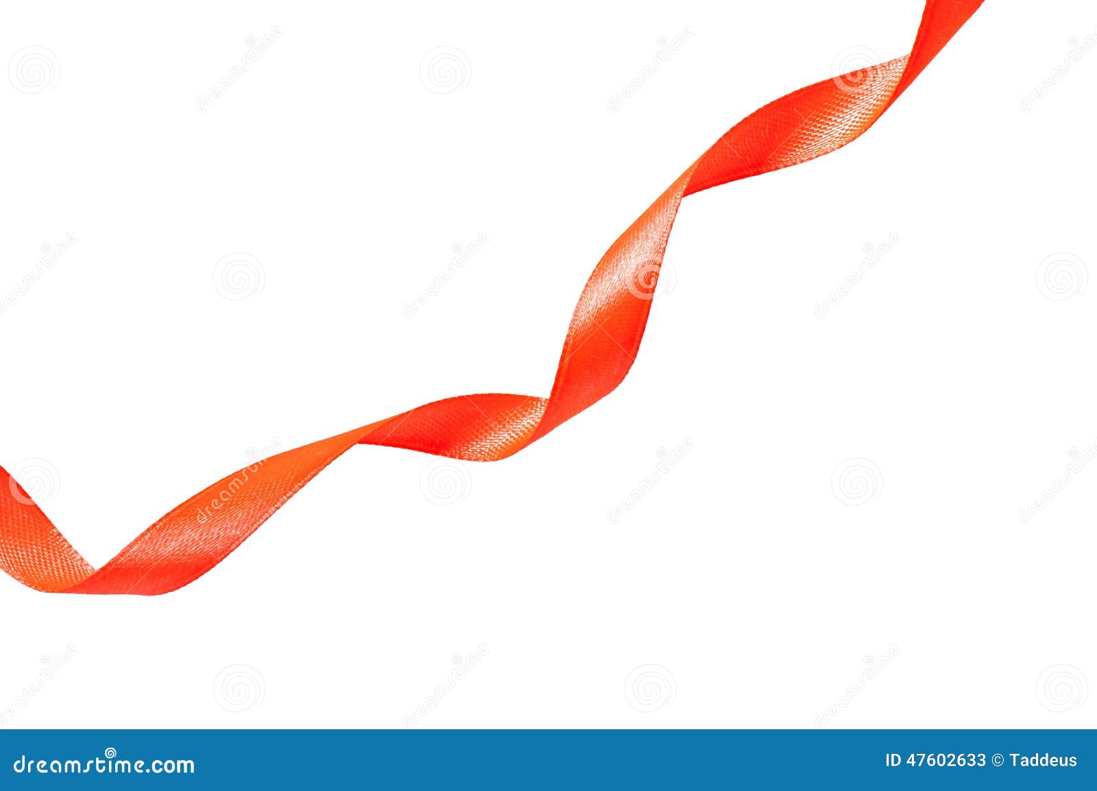Red ribbon stock image. Image of white, shape, ribbon - 47602633