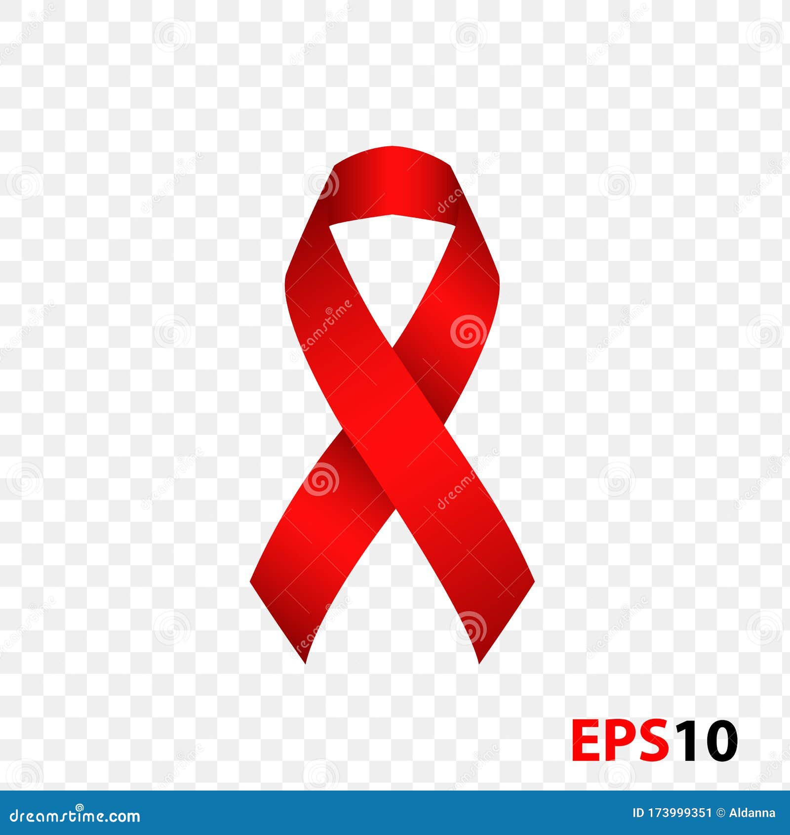 Red Ribbon Realistic Design Stock Vector - Illustration of decorative ...