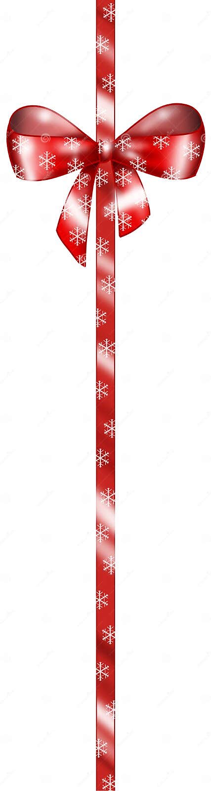 Red ribbon vertical stock vector. Illustration of ribbon - 7308701