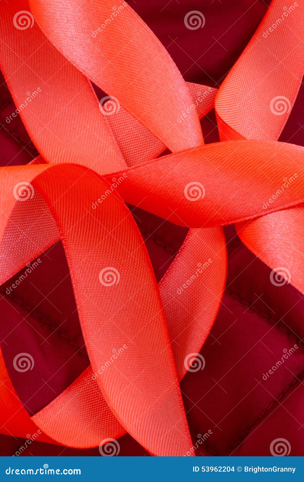 Red ribbons stock photo. Image of quilting, swirl, twist - 53962204