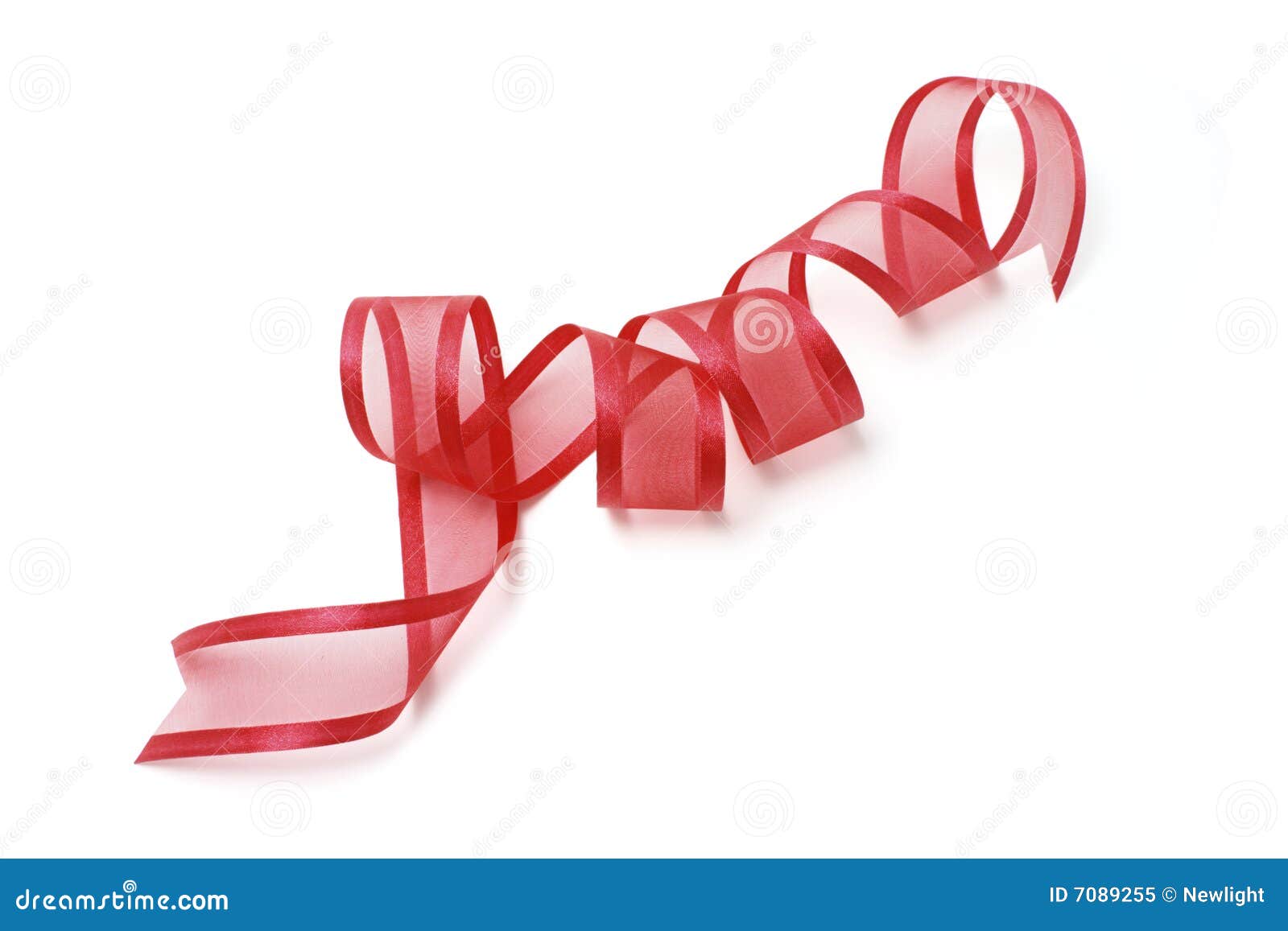Red Ribon stock image. Image of wrap, background, christmas - 7089255