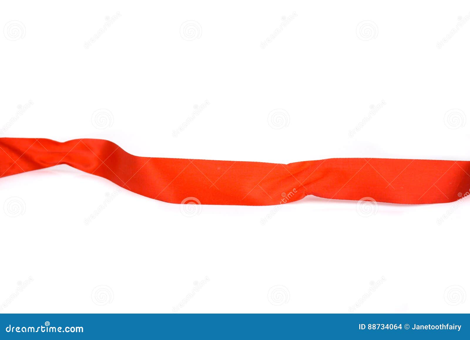 Red Ribon on White Background . Stock Photo - Image of card, christmas ...