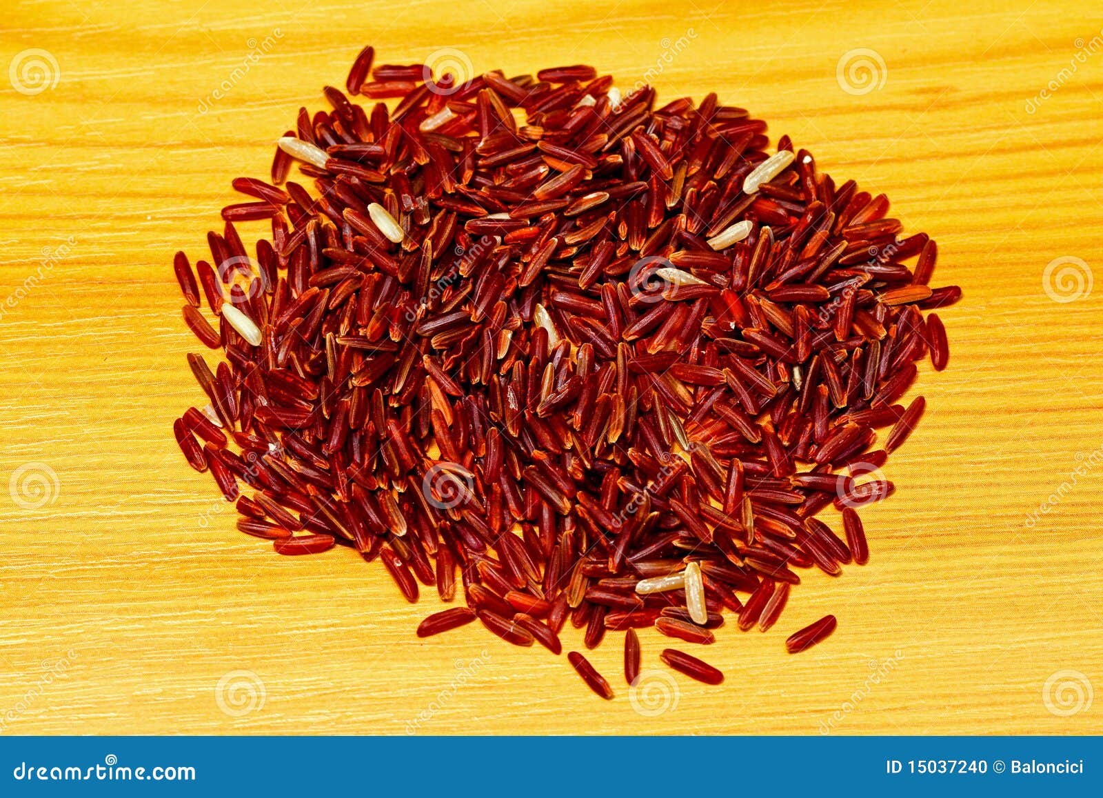 Red rice stock photo. Image of agriculture, grain, natural - 15037240