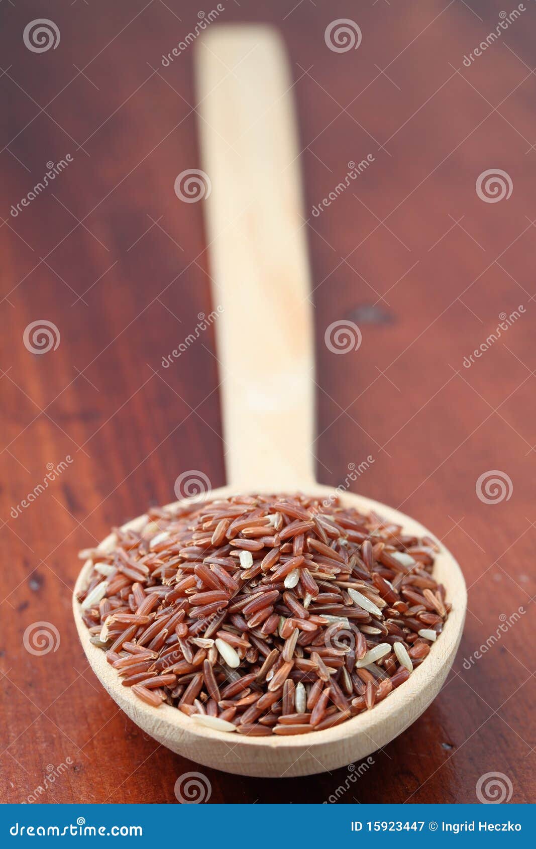 Red rice stock image. Image of processed, healthy, asian - 15923447