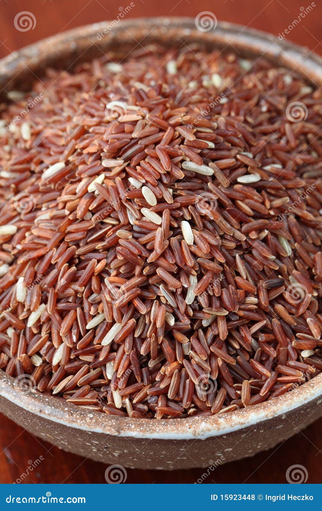Red rice stock photo. Image of japanese, grains, chinese - 15923448