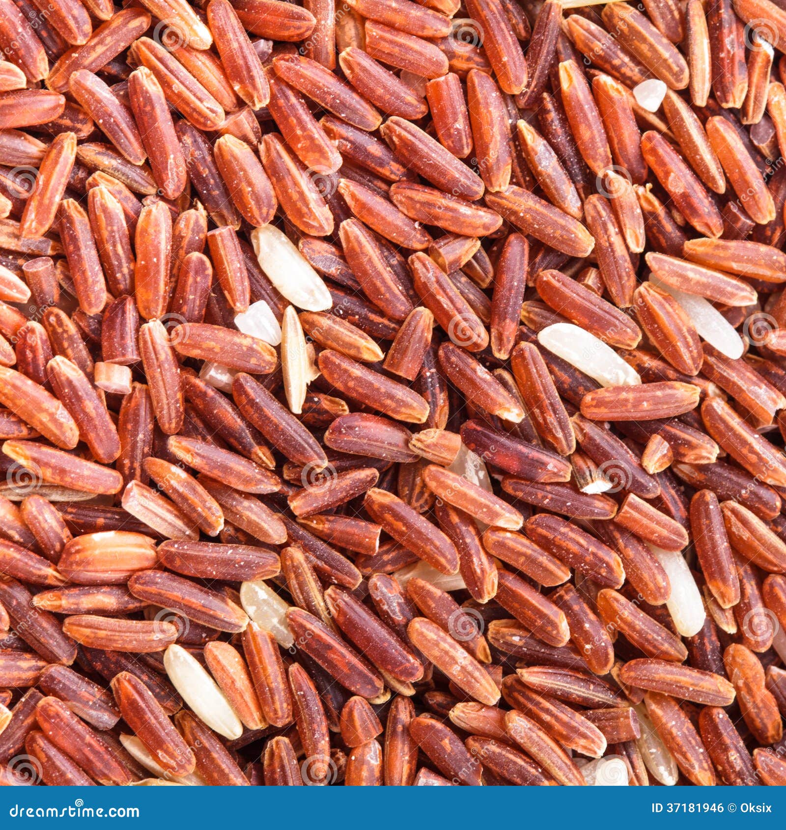 Red rice stock photo. Image of healthy, organic, cereal - 37181946