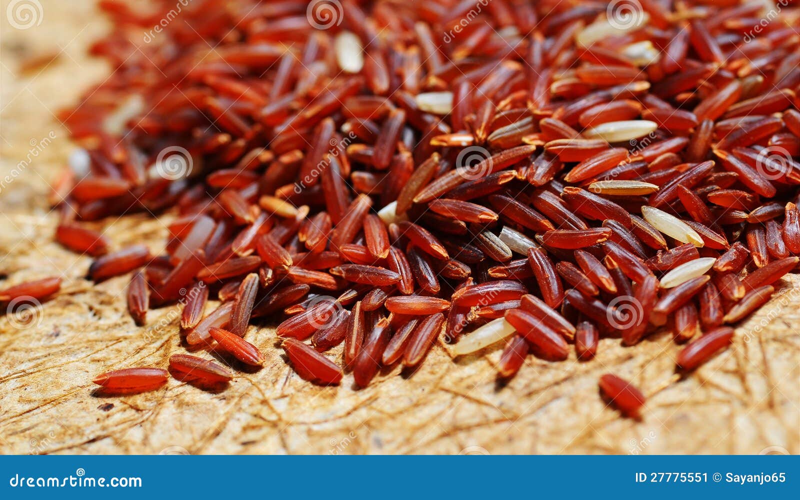 Red rice texture stock image. Image of close, grain, eating - 27775551