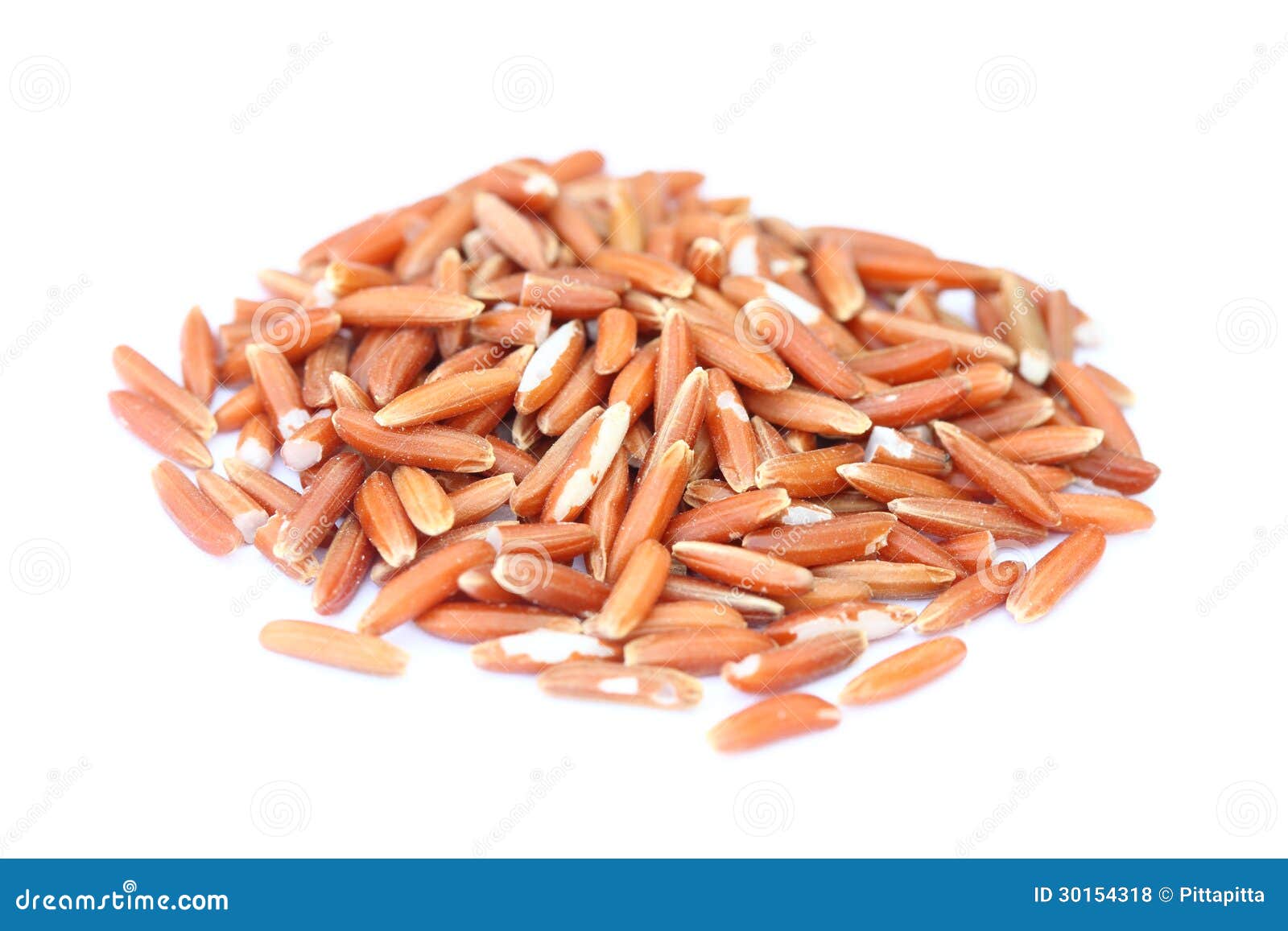 Red rice stock photo. Image of diet, ingredient, organic - 30154318