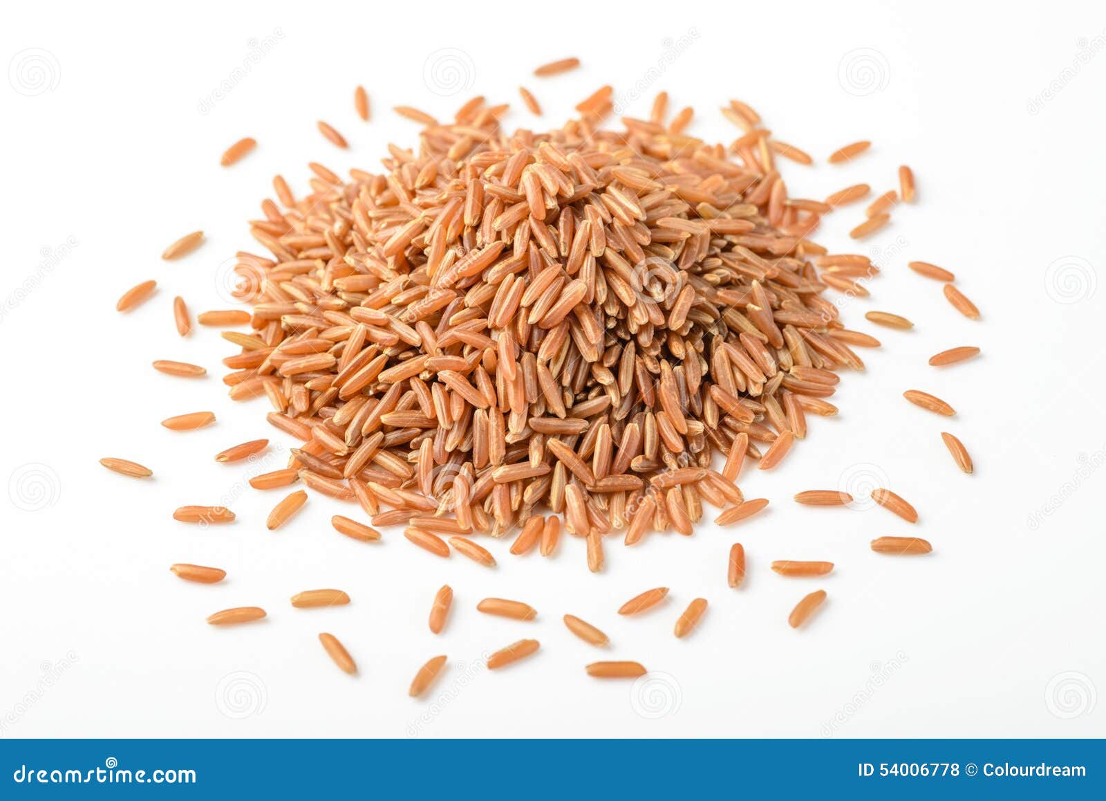 Red rice stock photo. Image of long, grain, food, seed - 54006778