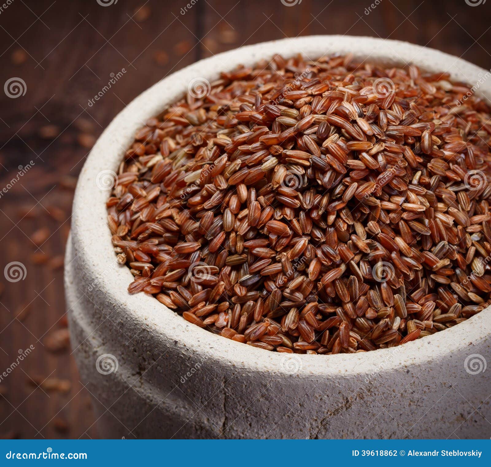 Red rice stock photo. Image of nature, rough, group, healthy - 39618862