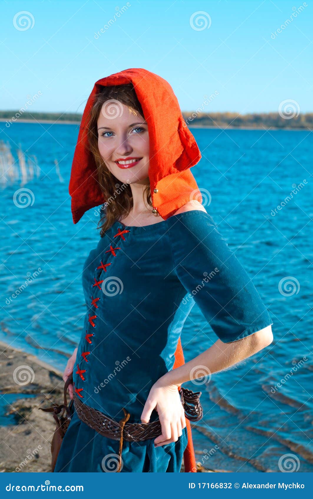 Red Riding hood stock photo. Image of riding, medieval - 17166832