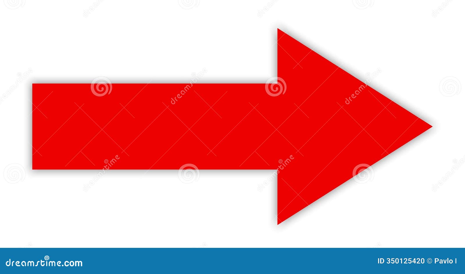 Red Right Arrow, Arrow Sign Stock Illustration - Illustration of vector ...