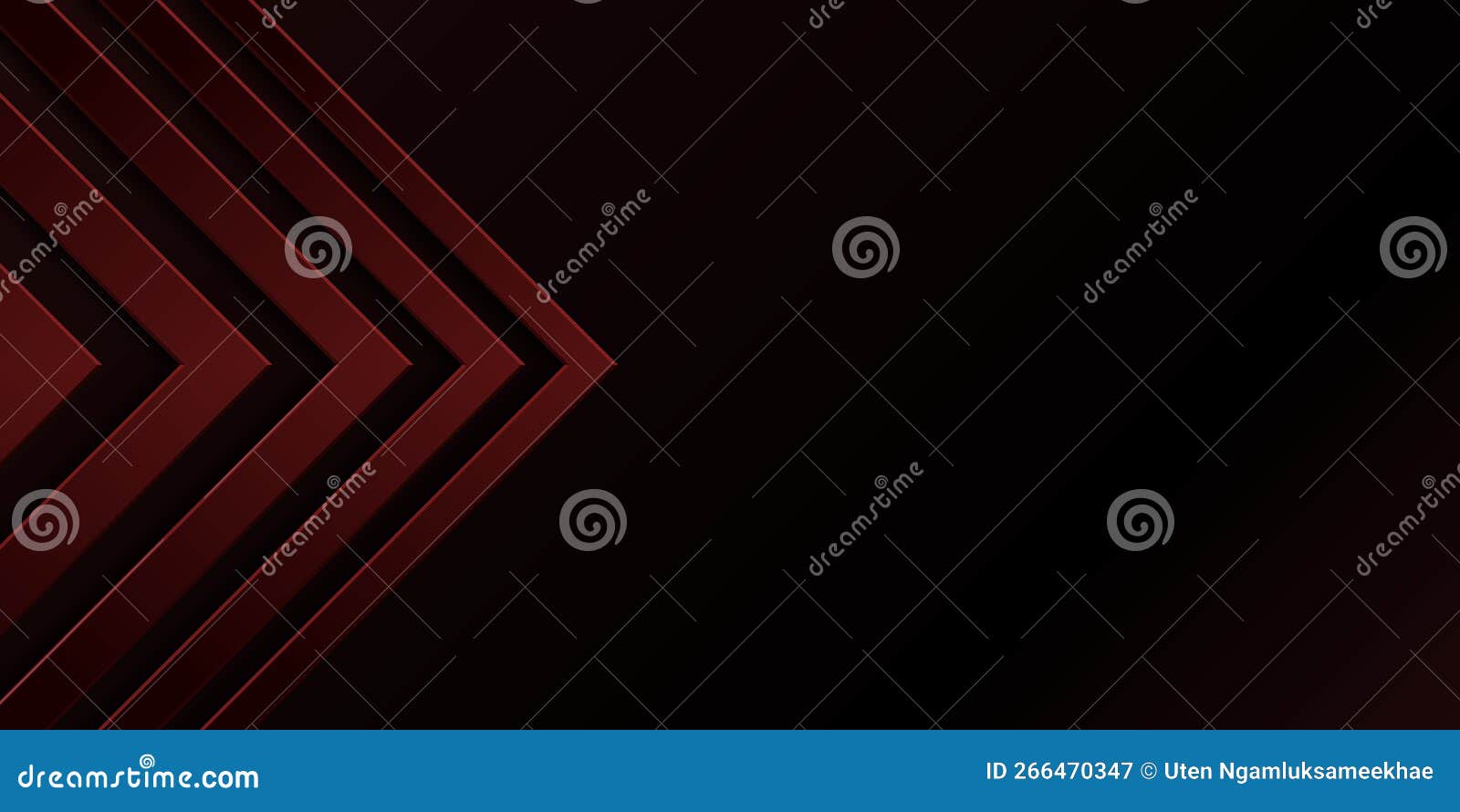 Red Right Triangle Dark Abstract Background Stock Vector - Illustration ...