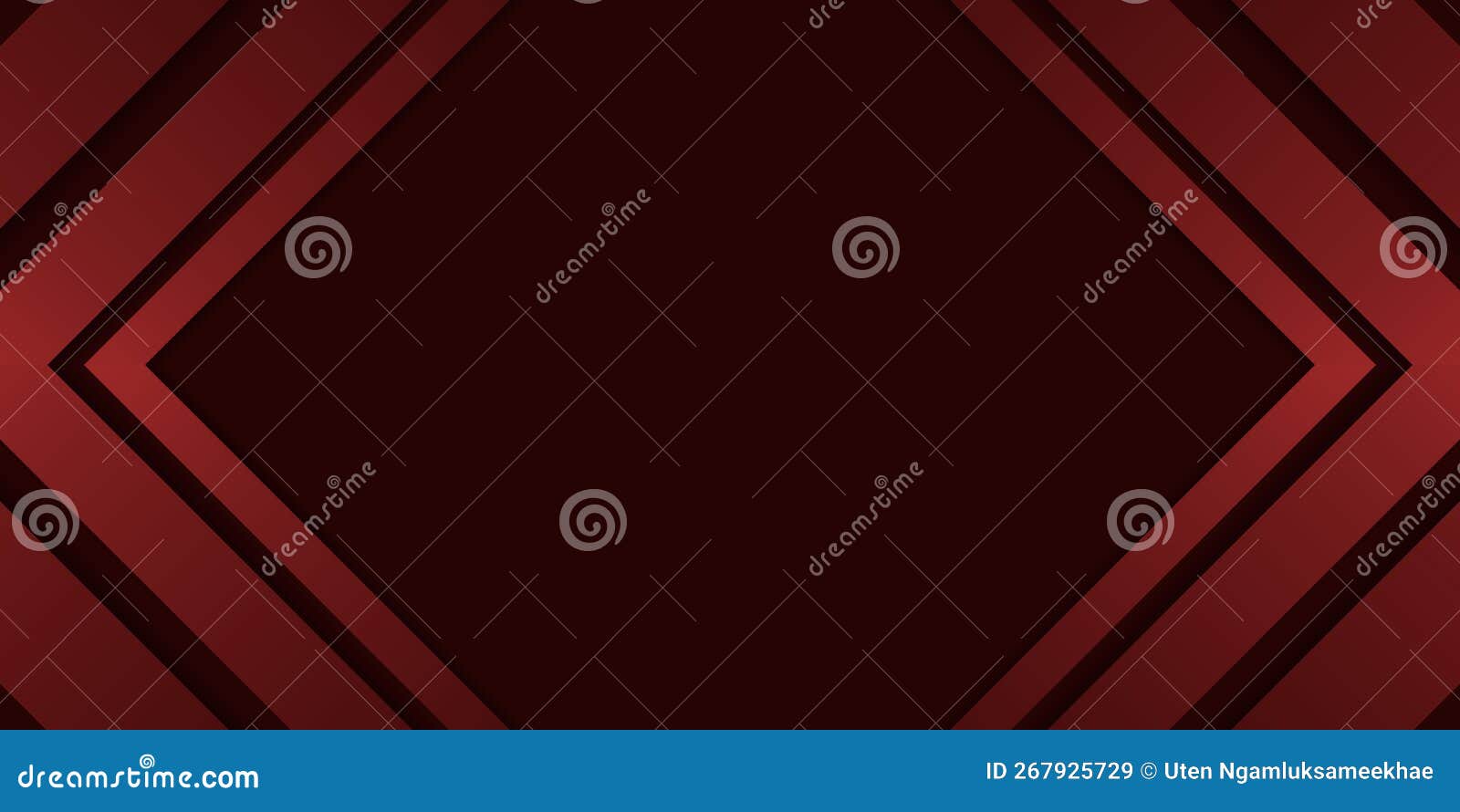 Red Right Triangle Dark Paper Cut Background Stock Vector ...