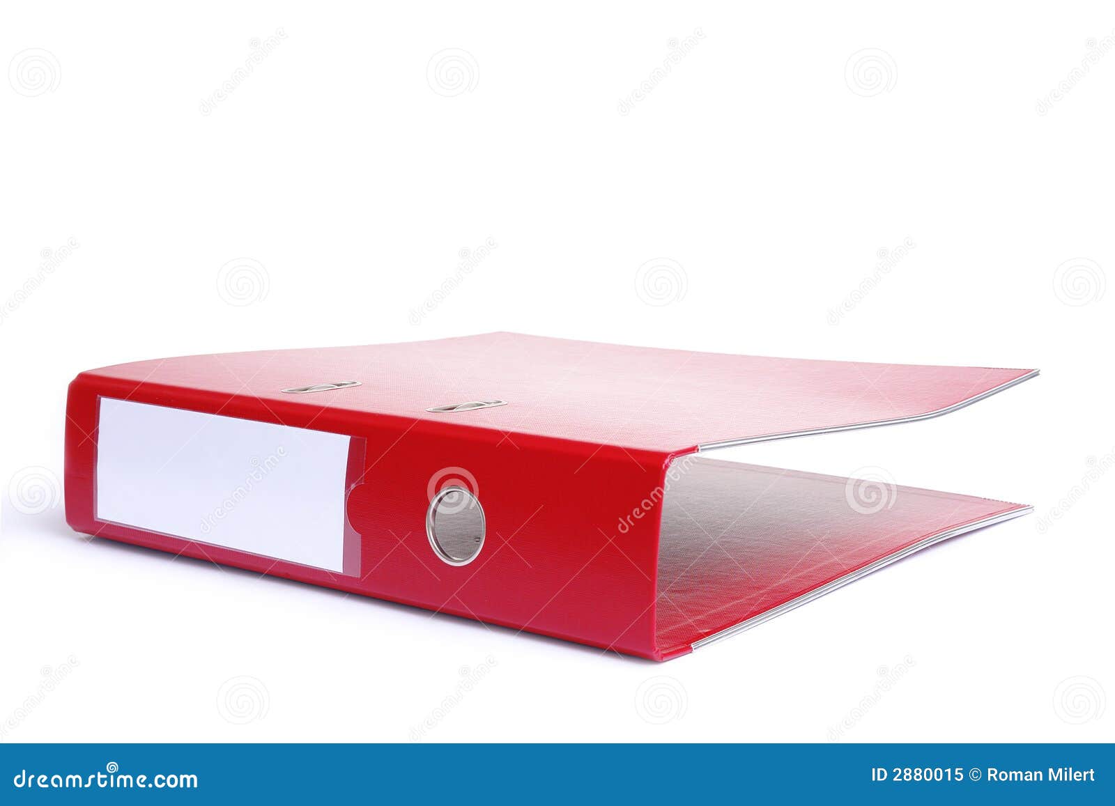 Red Ring Binder Royalty-Free Stock Photo | CartoonDealer.com #2880015