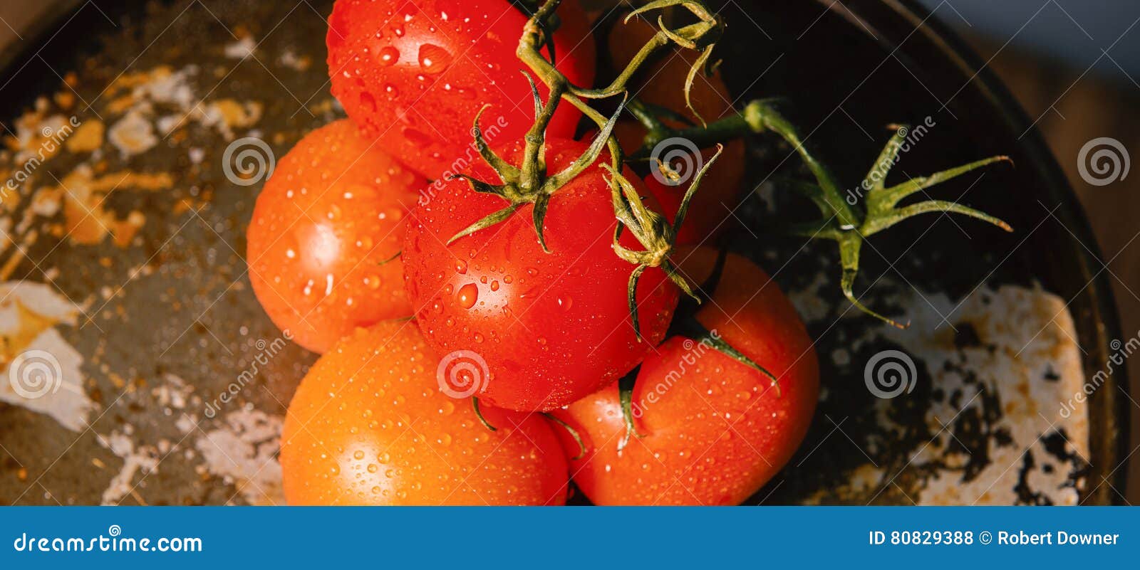 Red ripe fresh tomatoes stock photo. Image of water, baking - 80829388