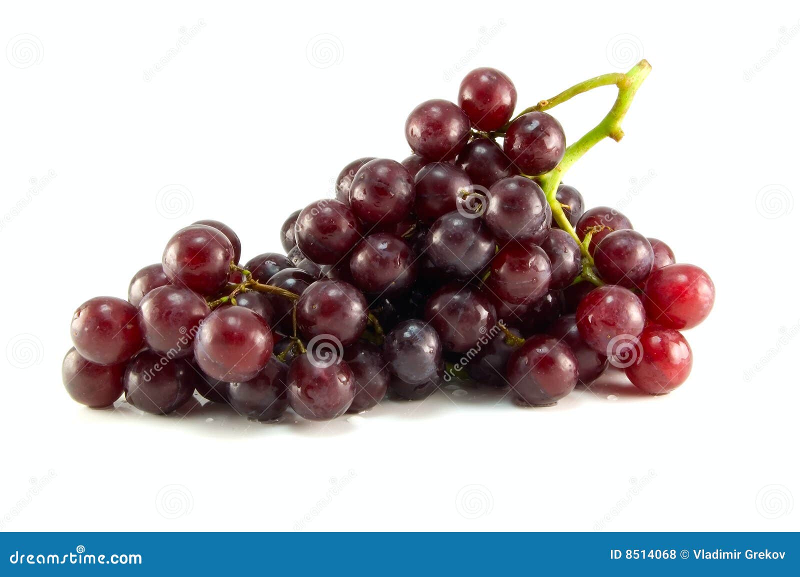 Red ripe grape stock photo. Image of snack, fruit, purple - 8514068