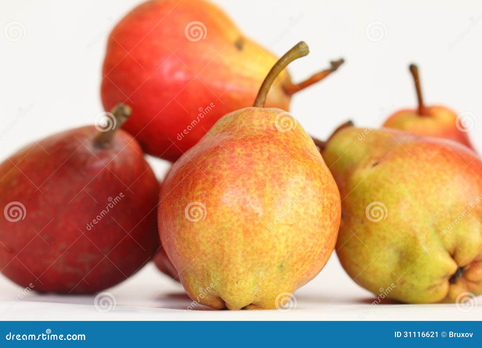 Red ripe pears stock image. Image of pear, bright, vitamin - 31116621