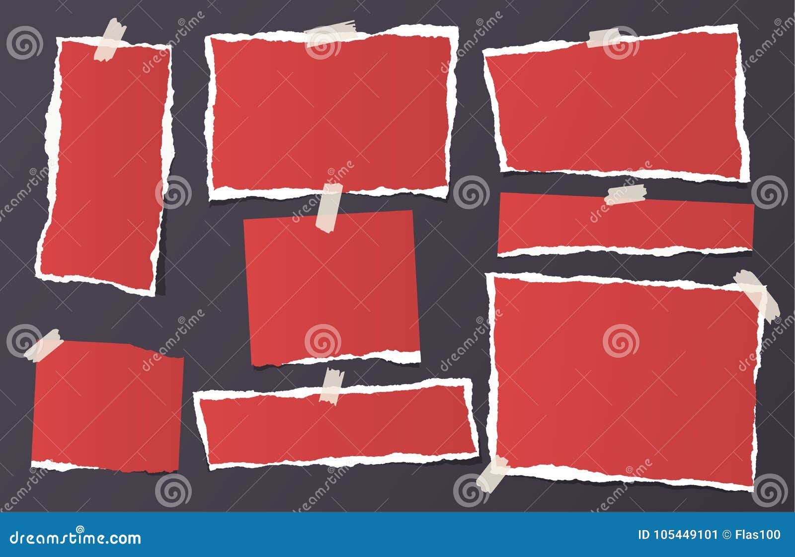 Picture Red Note Paper Text Stock Illustrations – 12,752 Picture Red ...