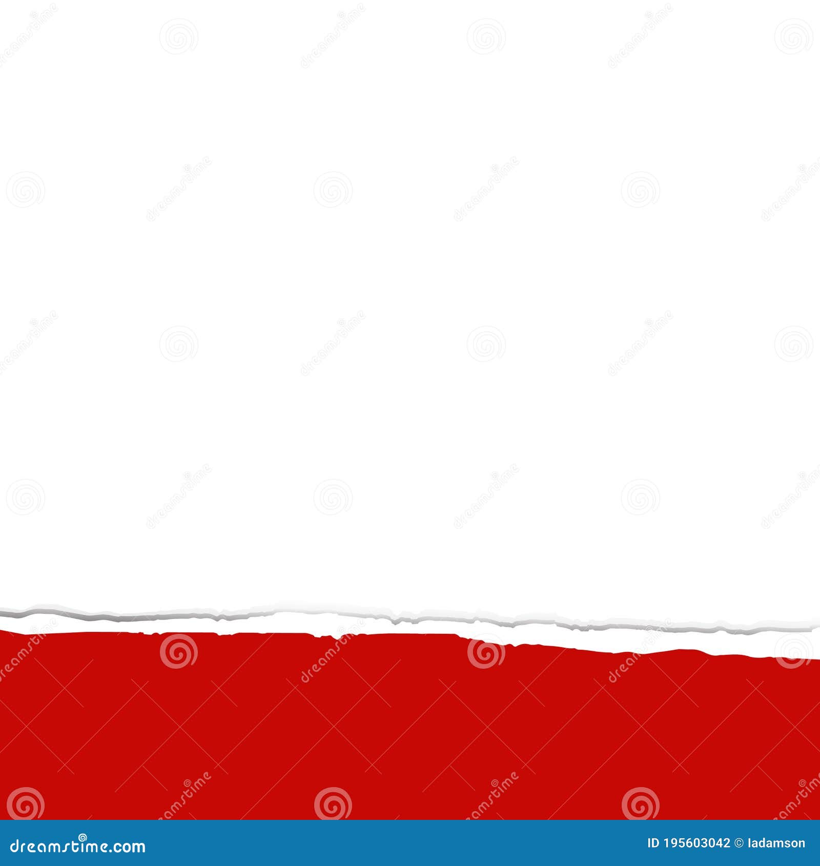 Red Ripped Paper White Background Stock Vector - Illustration of ...