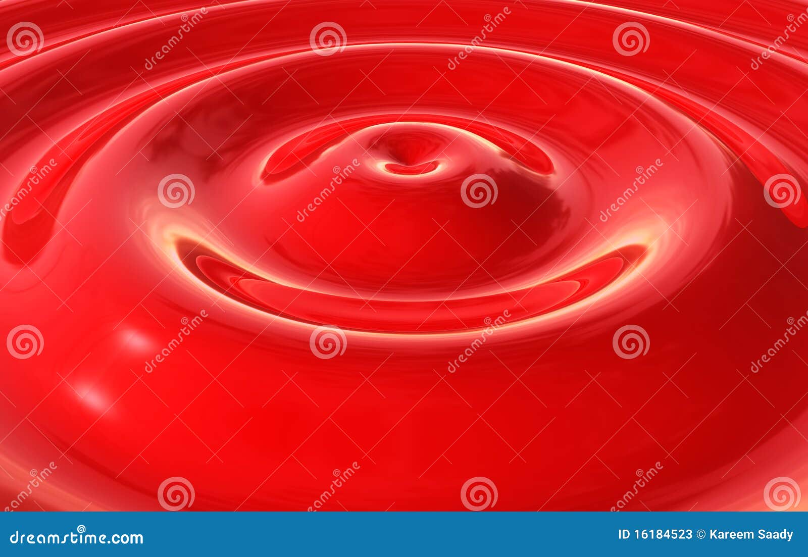 Red Ripple stock illustration. Illustration of painting - 16184523