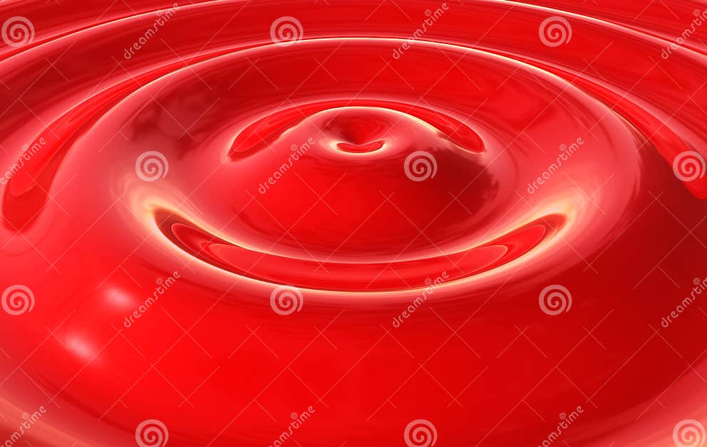 Red Ripple stock illustration. Illustration of painting - 16184523