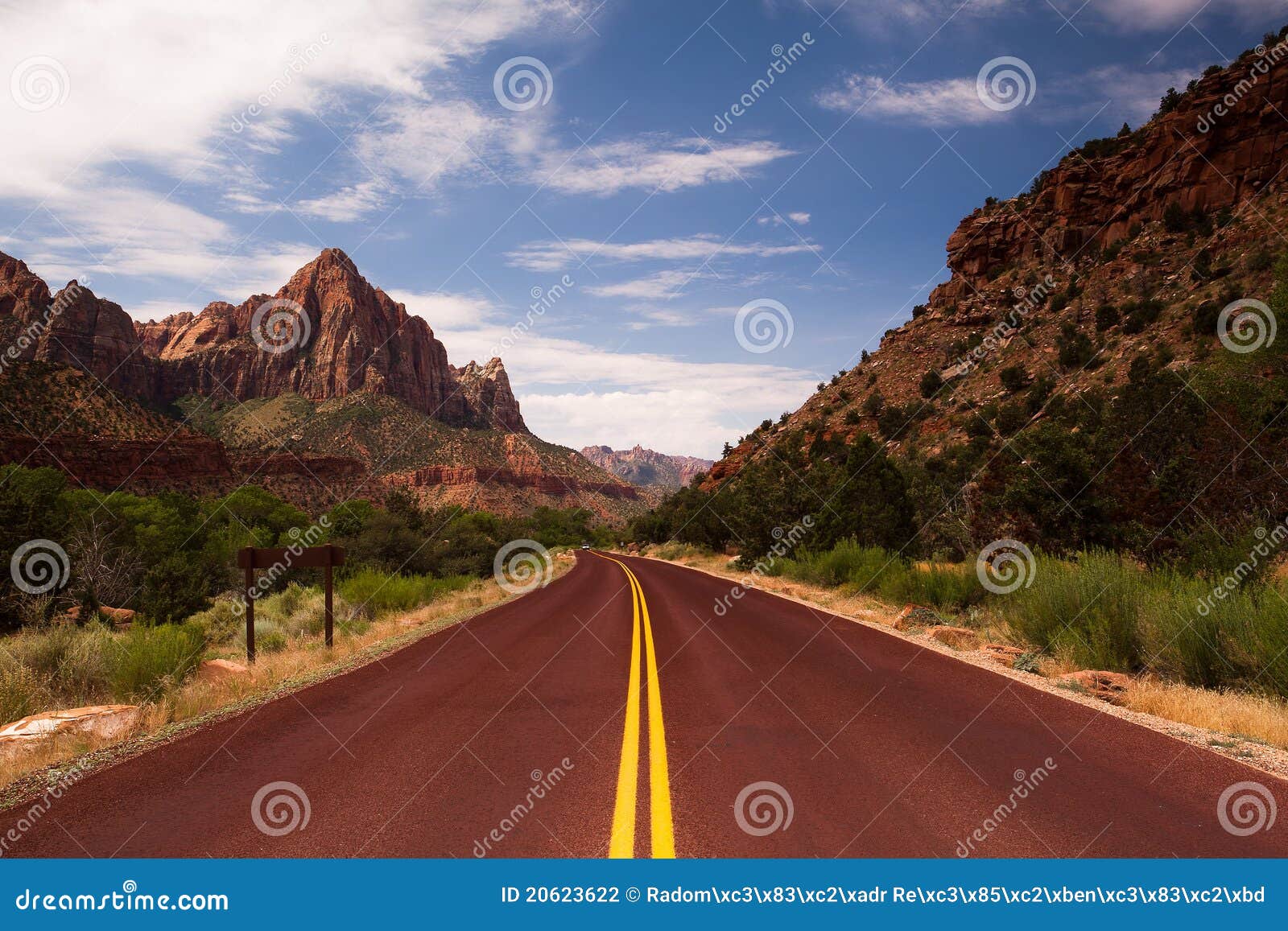Red road stock photo. Image of monument, extreme, outdoor - 20623622