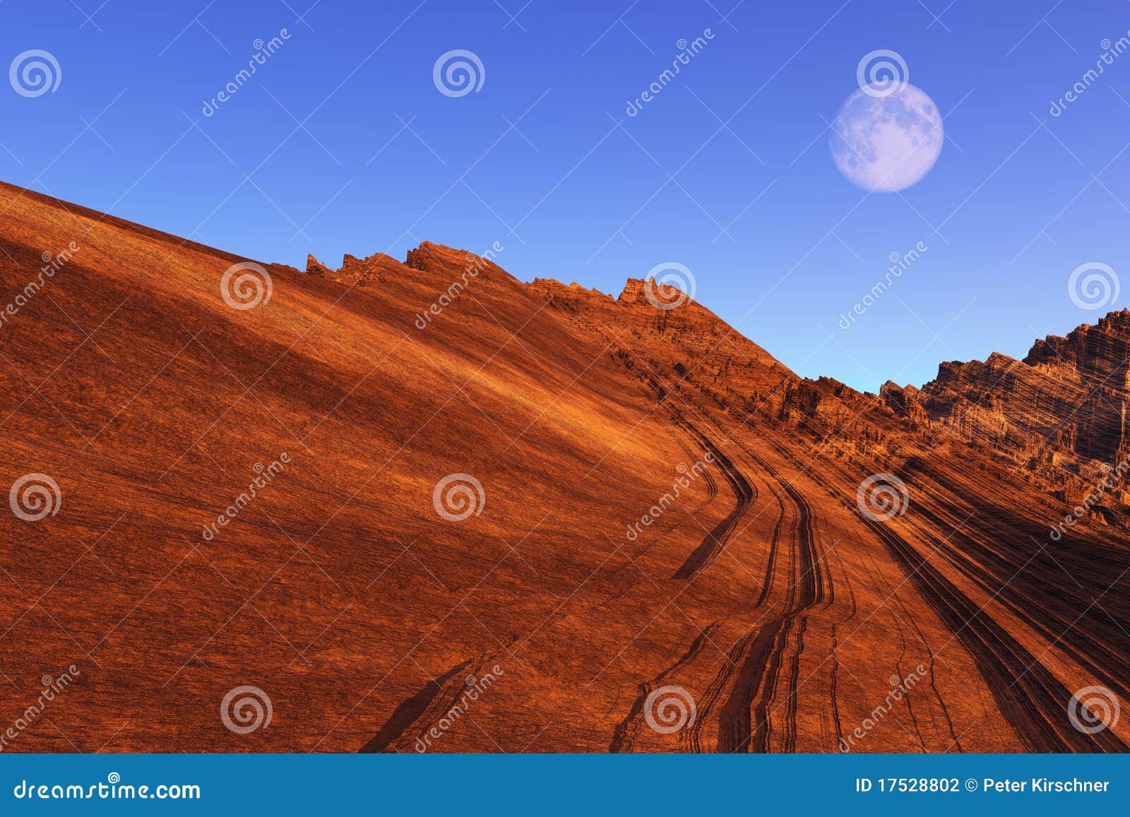 Red Rock stock illustration. Illustration of artwork - 17528802