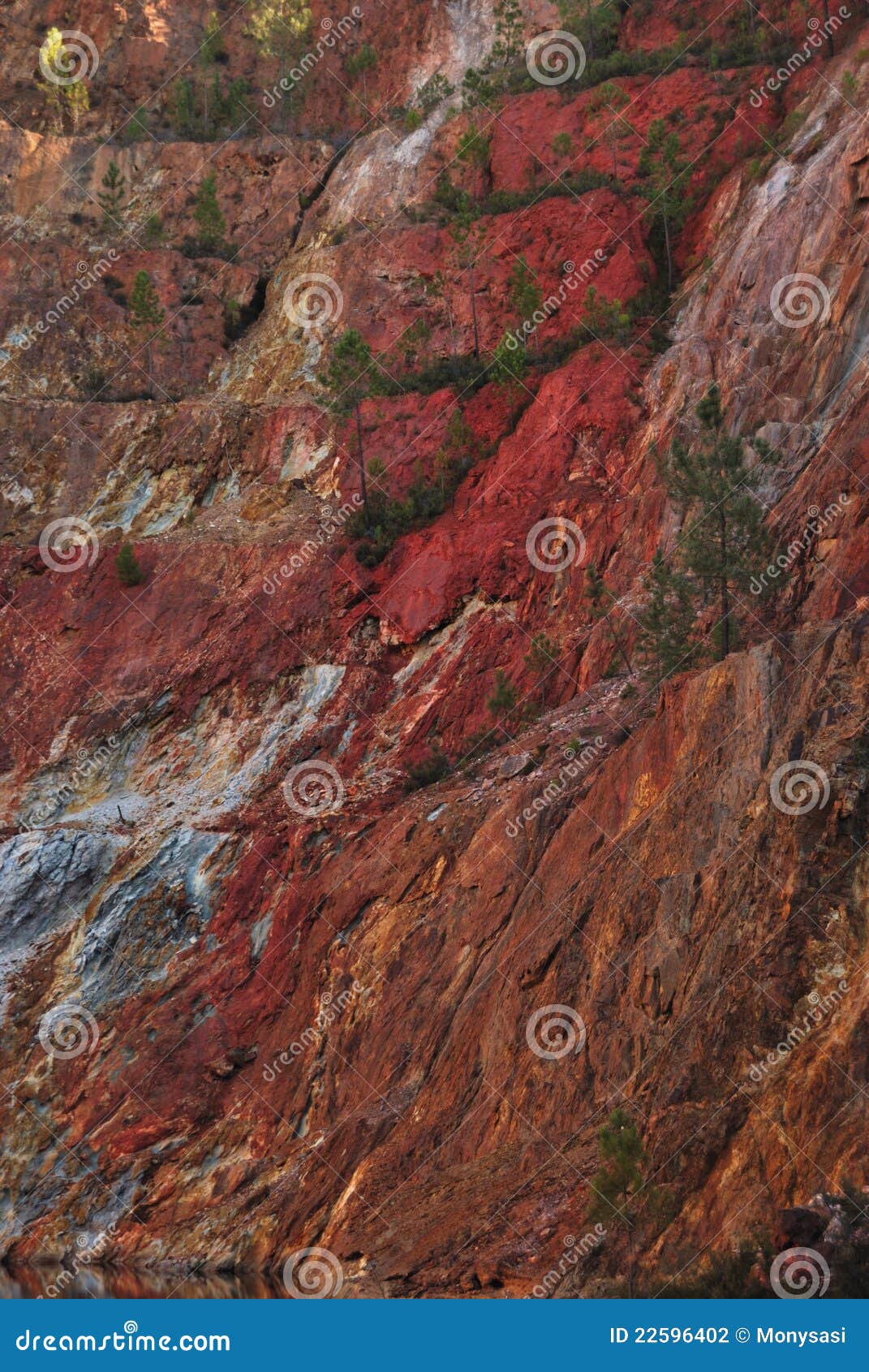 Red rock stock photo. Image of open, tint, geological - 22596402