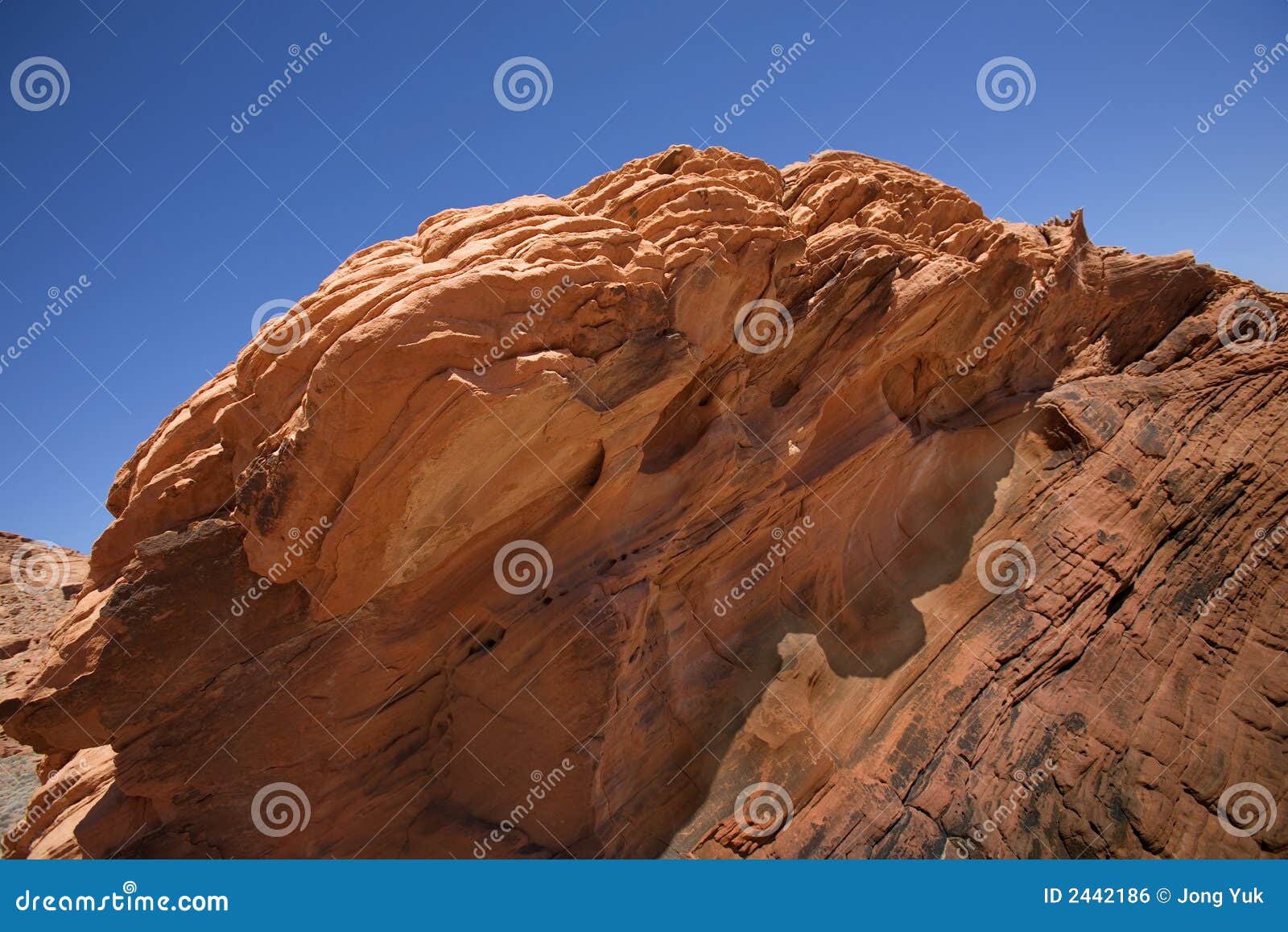 Red rock stock photo. Image of geological, valley, formation - 2442186