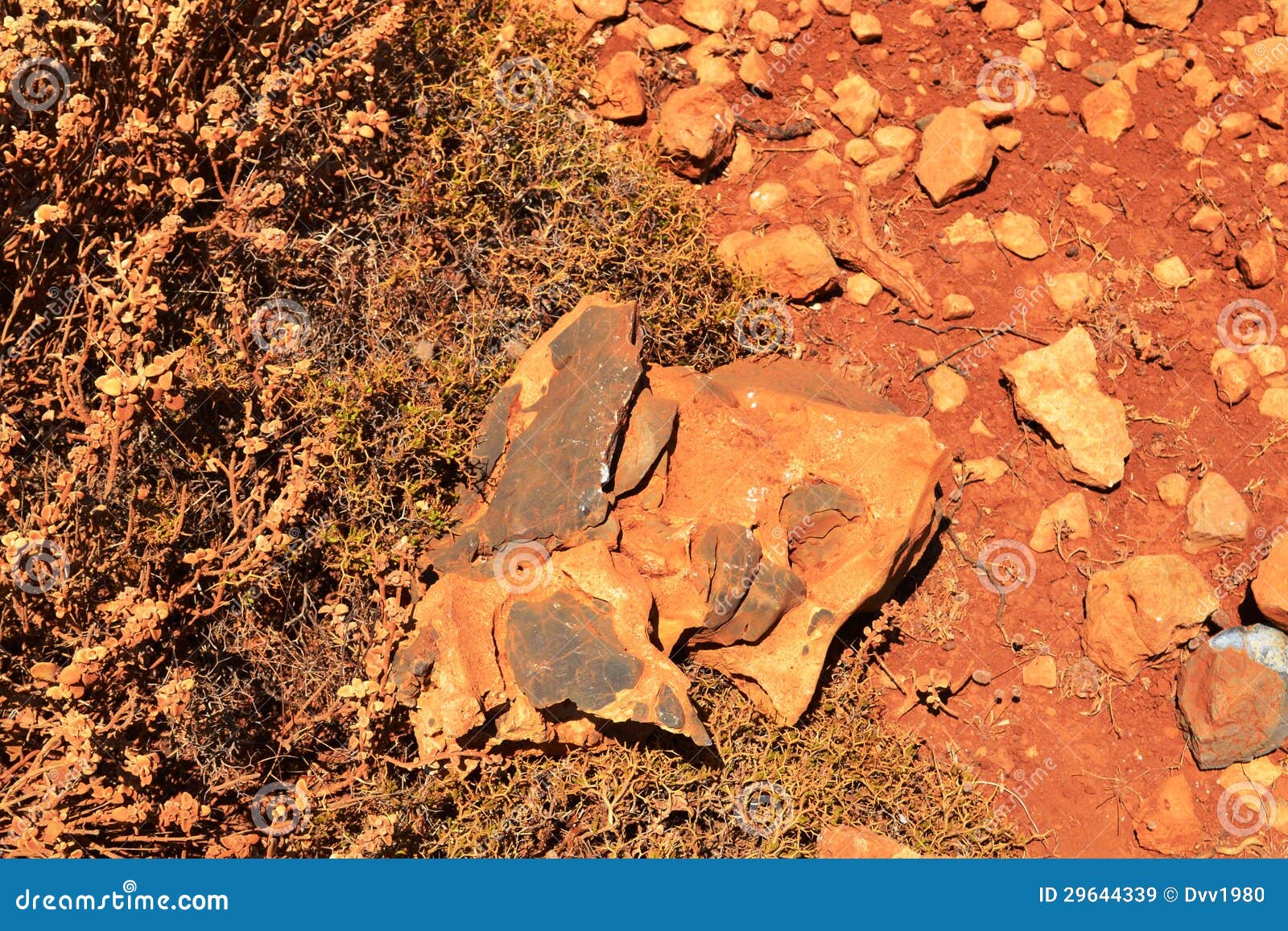 Red rock stock image. Image of travel, greece, volcanic - 29644339