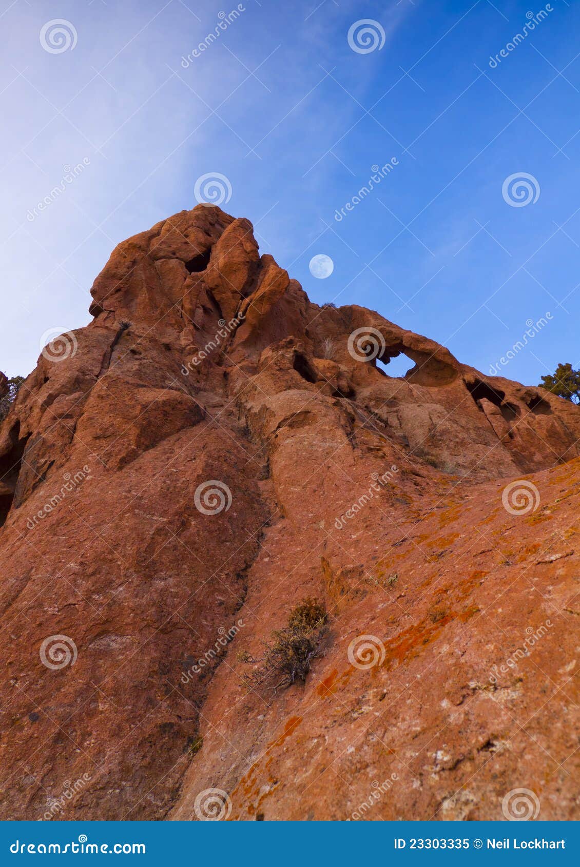 Red Rock Arch stock image. Image of caves, nevada, hills - 23303335