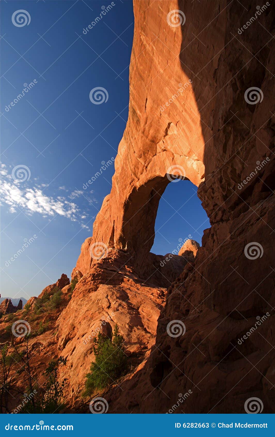 Red Rock Arches stock image. Image of erode, moab, environment - 6282663