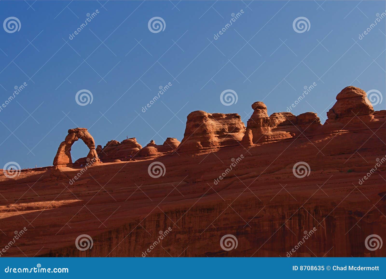 Red Rock Arches stock image. Image of nature, erode, desert - 8708635