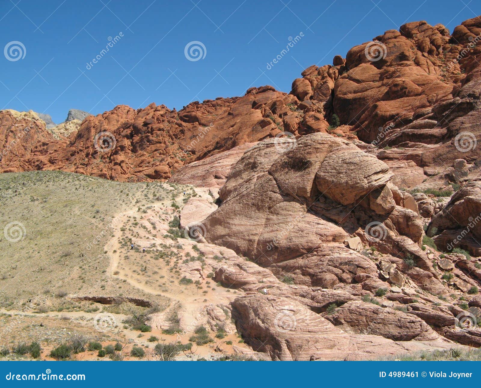 Red Rock Canyon Mountains of Las Vegas Stock Image - Image of desert ...