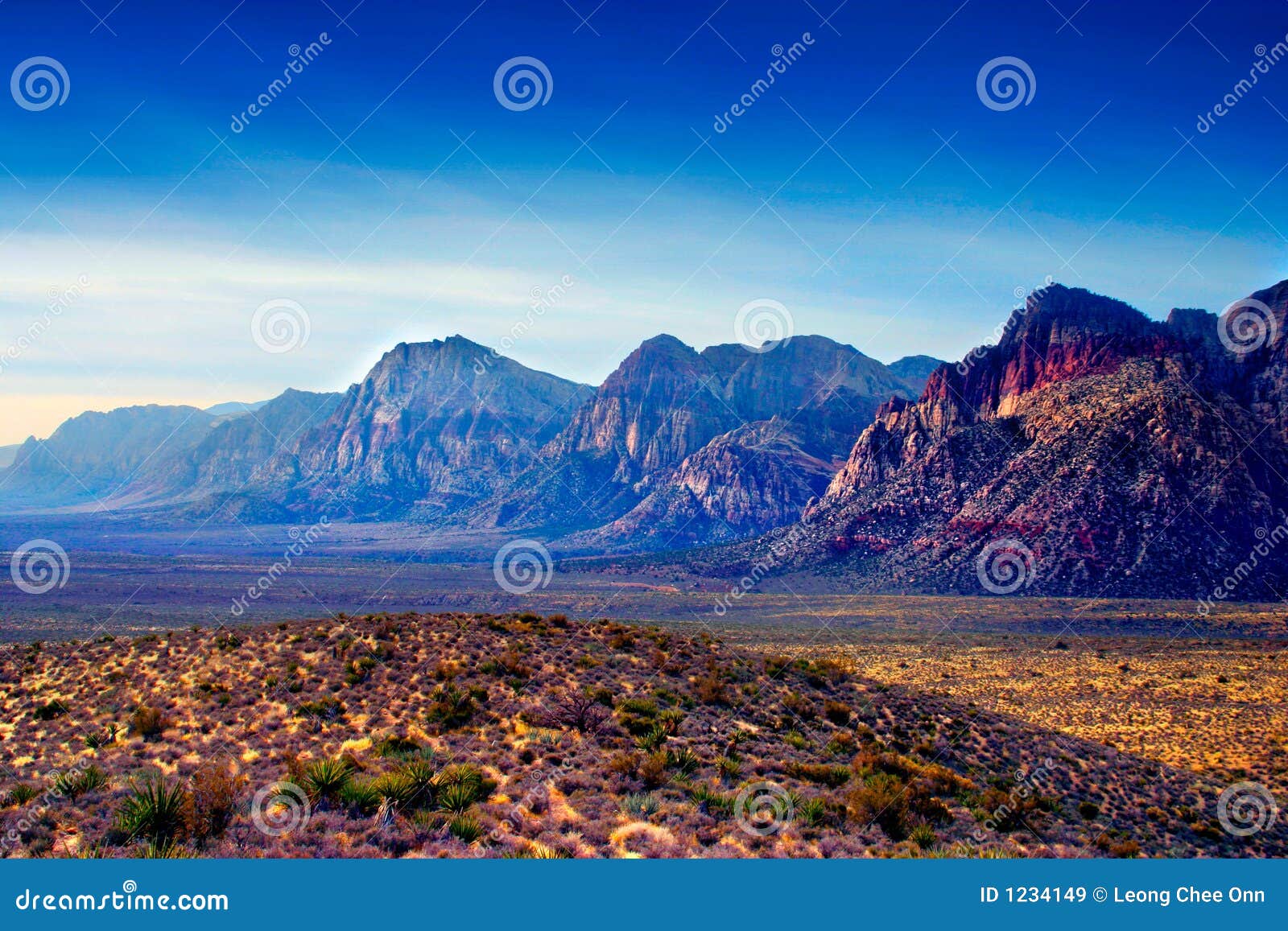 Red Rock Canyon, Nevada stock image. Image of rocks, cliffs - 1234149