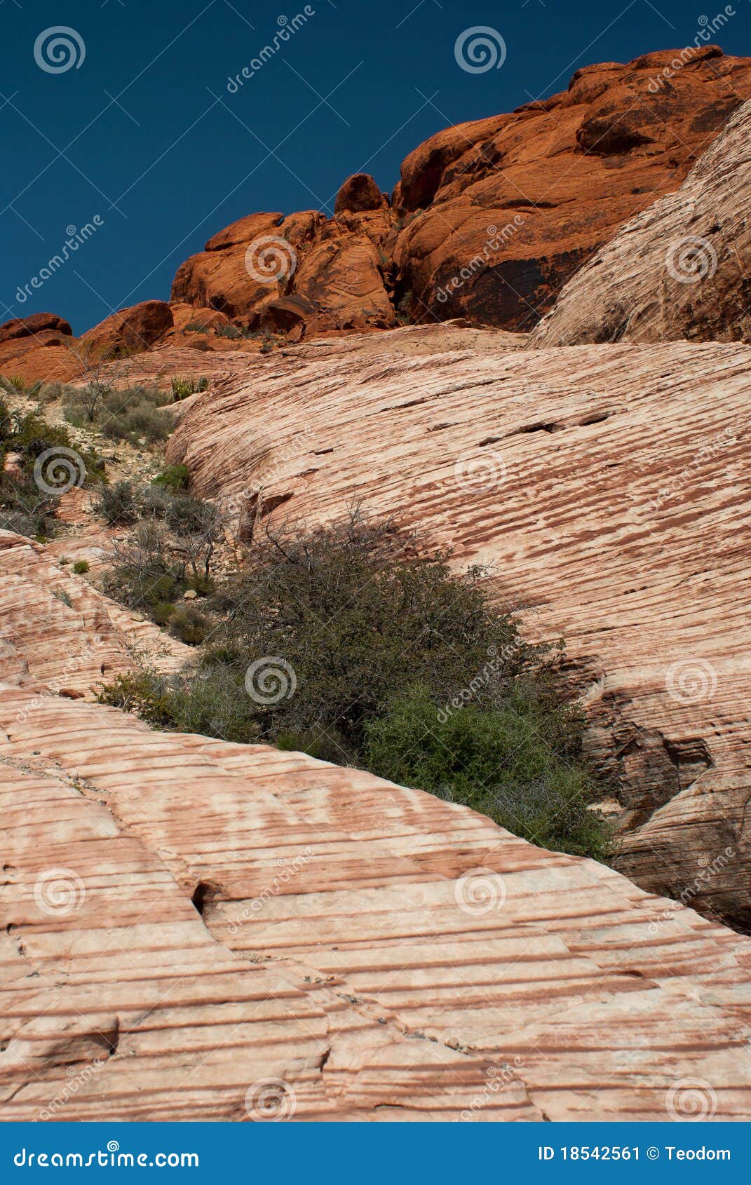 Red Rock Canyon, Nevada stock image. Image of rocky, boulder - 18542561
