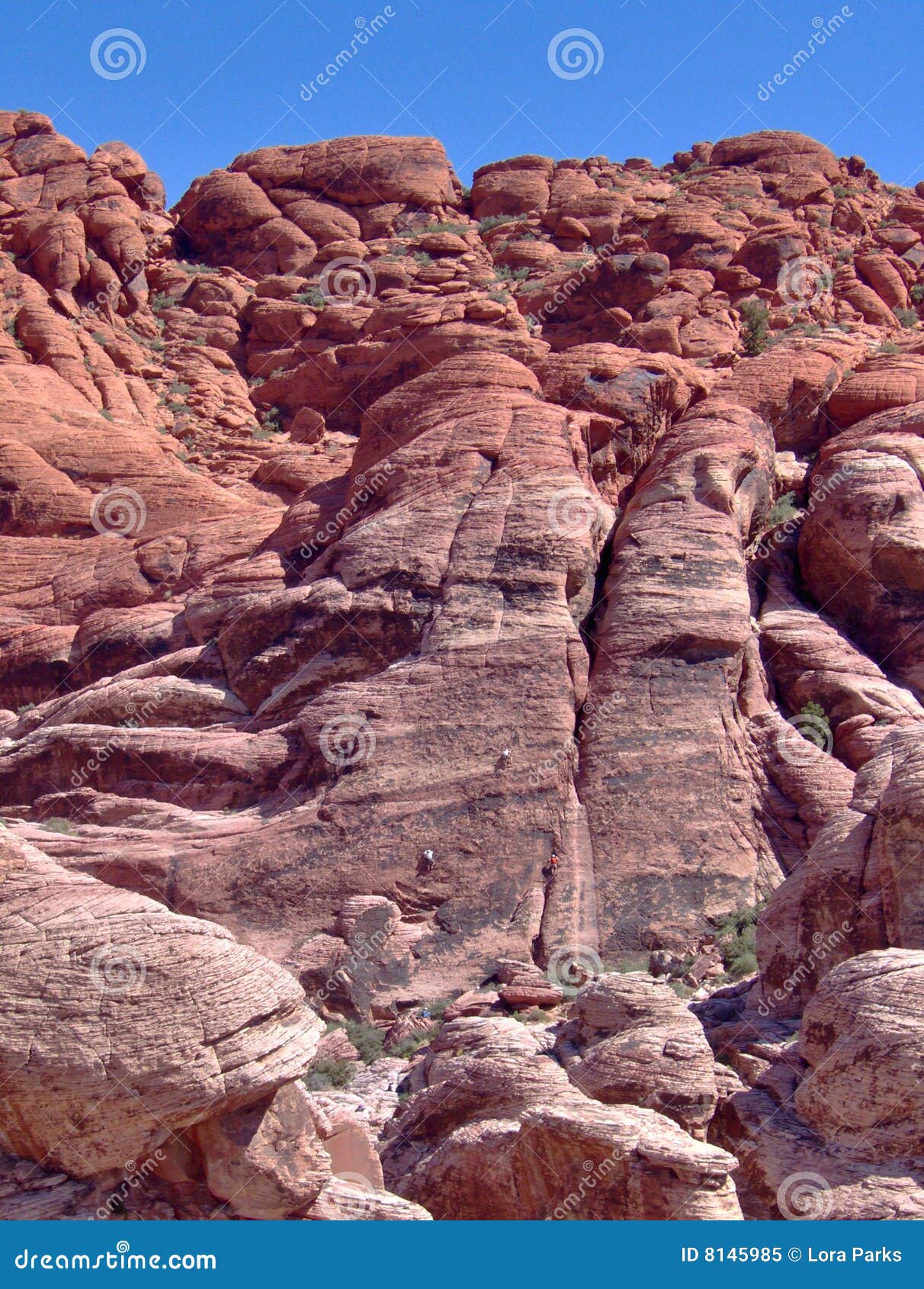 Red Rock Canyon rock face stock image. Image of rock, rocks - 8145985