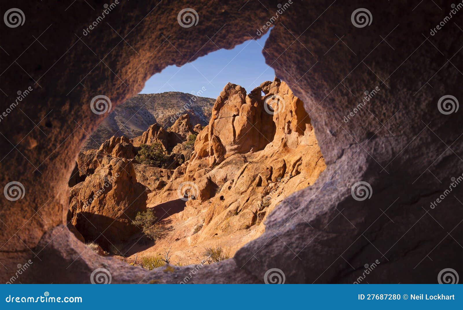 Red Rock Cave stock photo. Image of irregular, formation - 27687280
