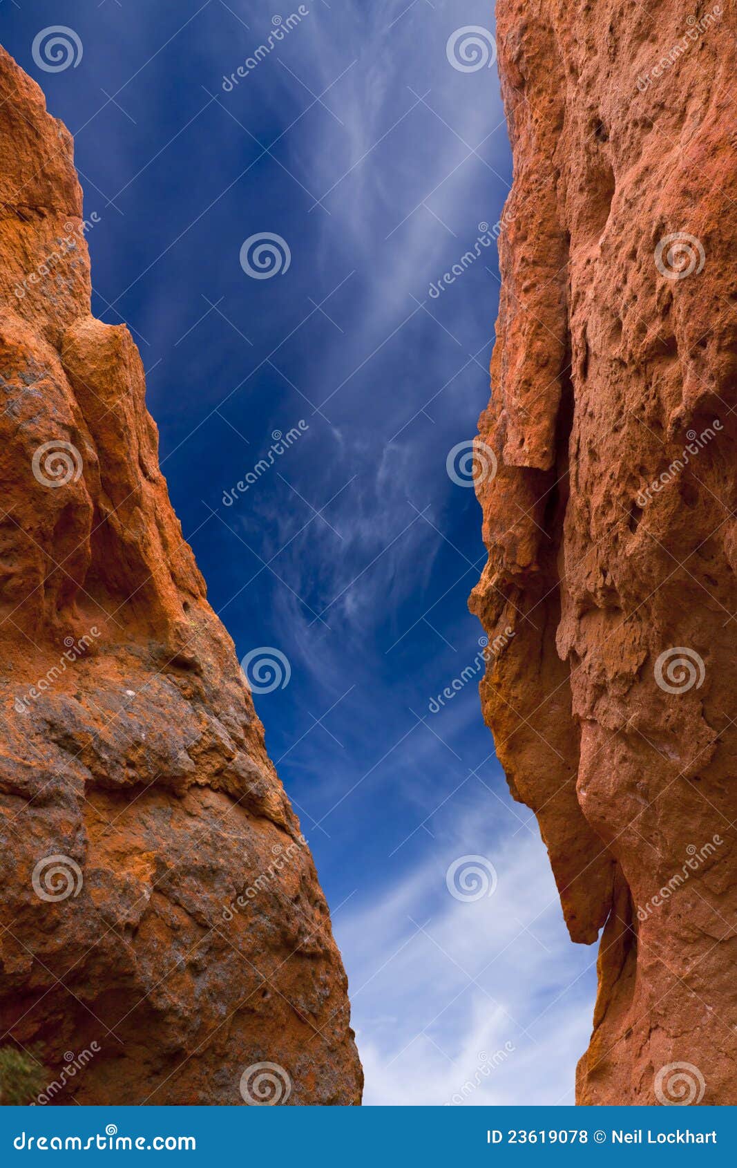 Red Rock Chasm stock photo. Image of nature, hiking, mountains - 23619078