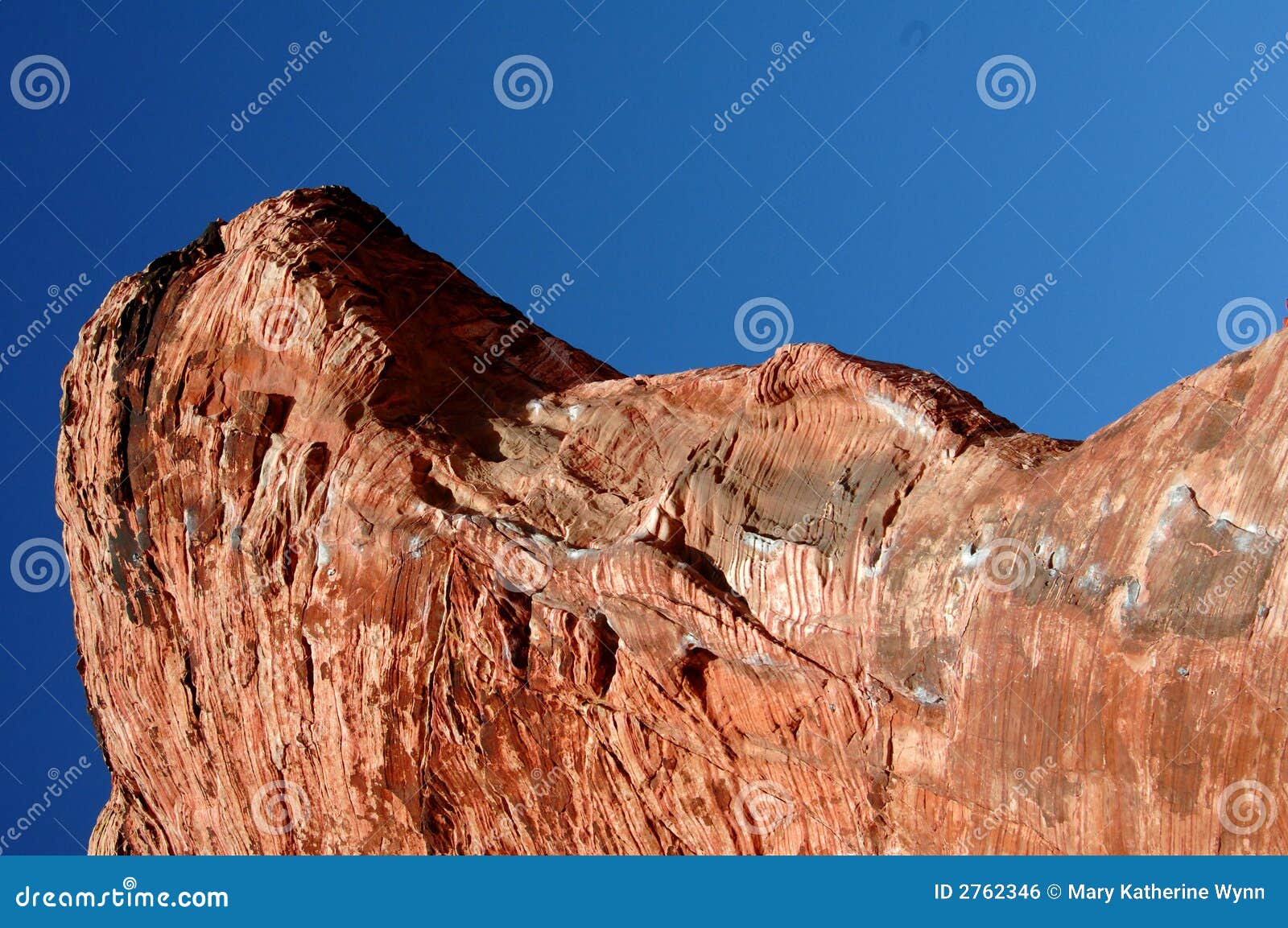 Red rock cliff stock photo. Image of rock, blue, arid - 2762346