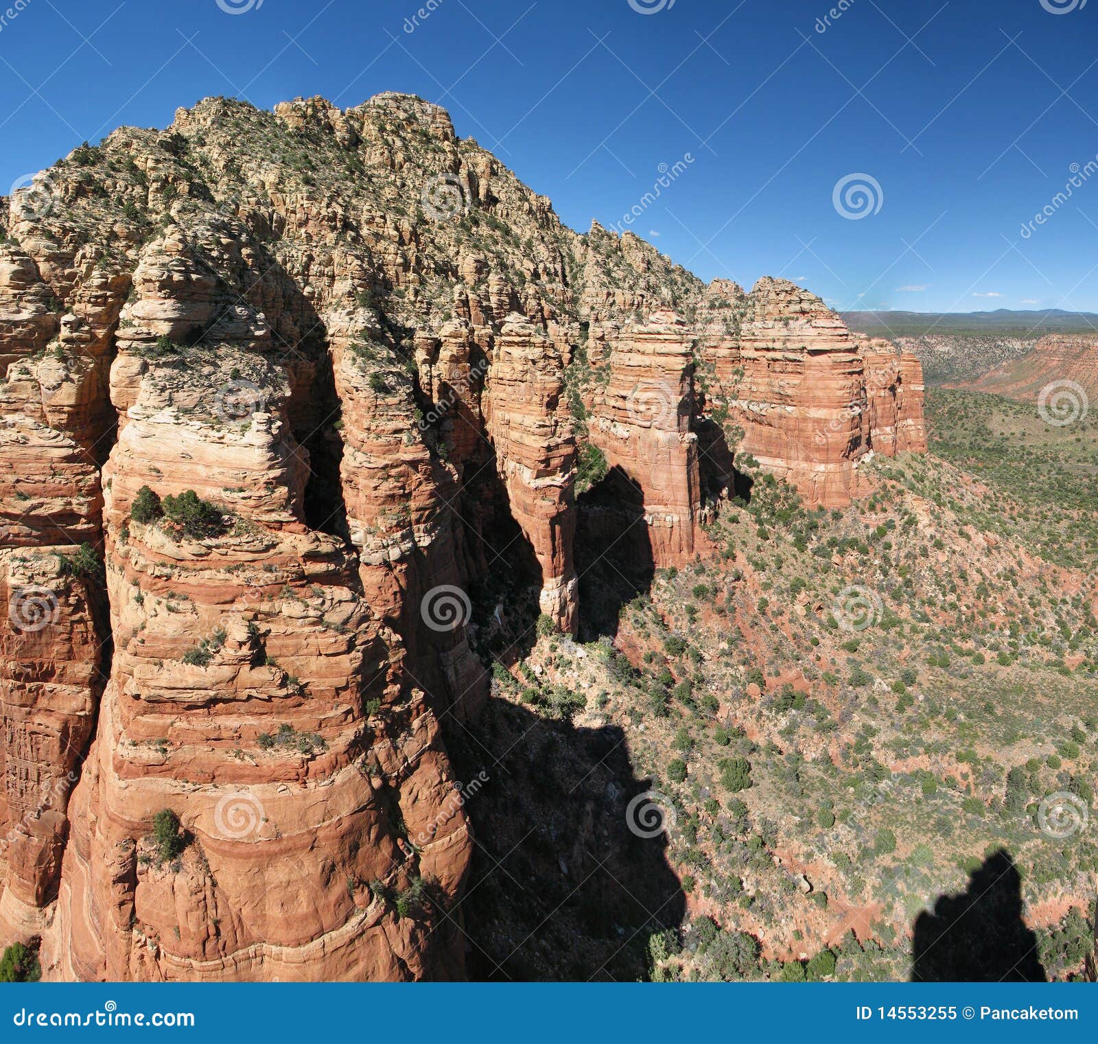 Red rock cliffs stock image. Image of sedona, outside - 14553255